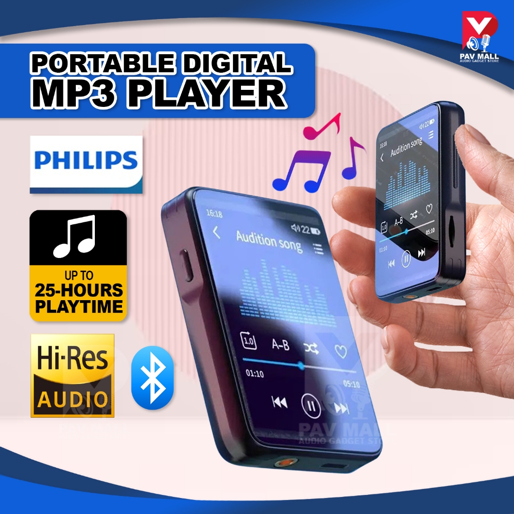Philips Mp3 Player SA3116 | Portable Digital Music Audio Media Player ...