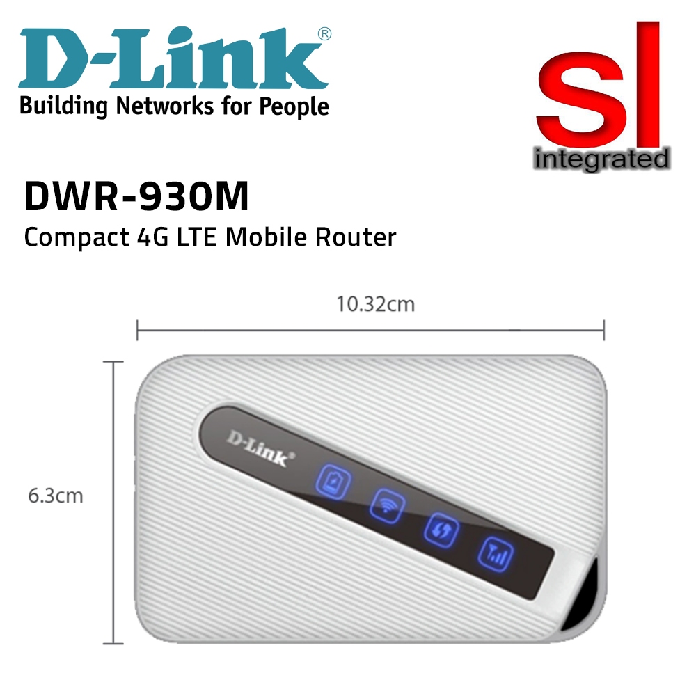 D-Link DWR-930M 4G LTE Mobile Router | Shopee Malaysia
