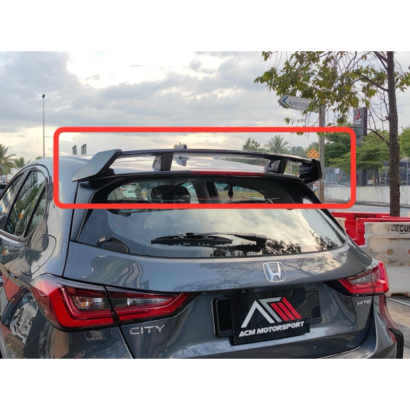 Honda city hatchback spoiler Am design | Shopee Malaysia