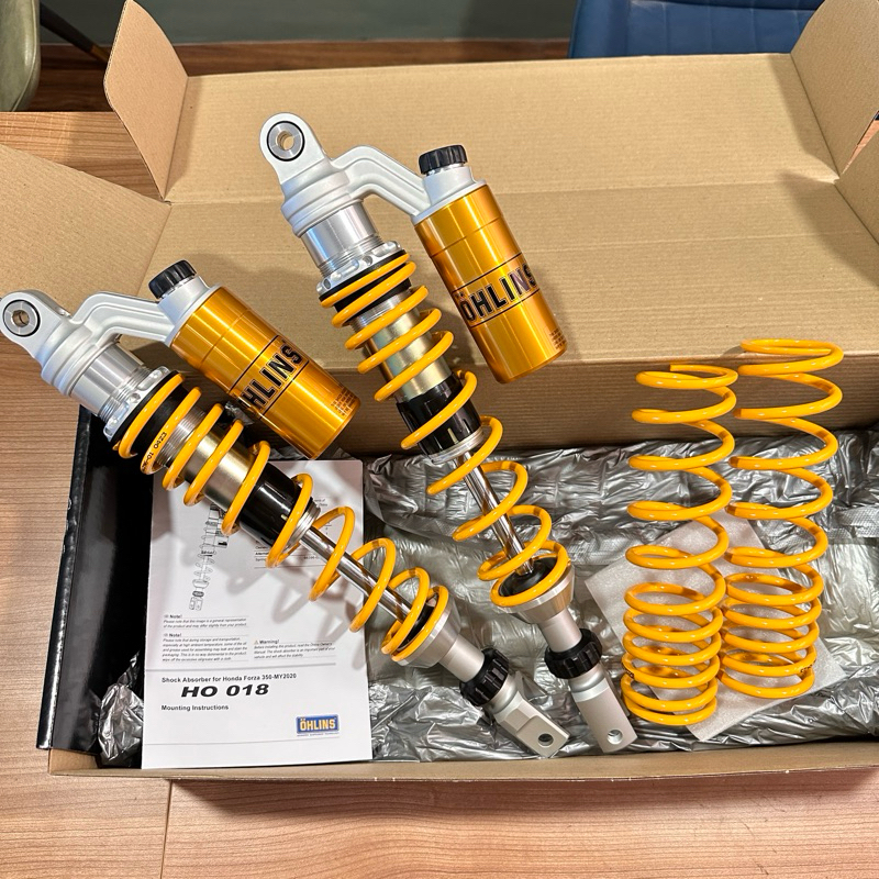 OHLINS HO 018 HO018 FORZA 250 / 350 MONOSHOCK DOUBLE REAR SHOCK REAR ...