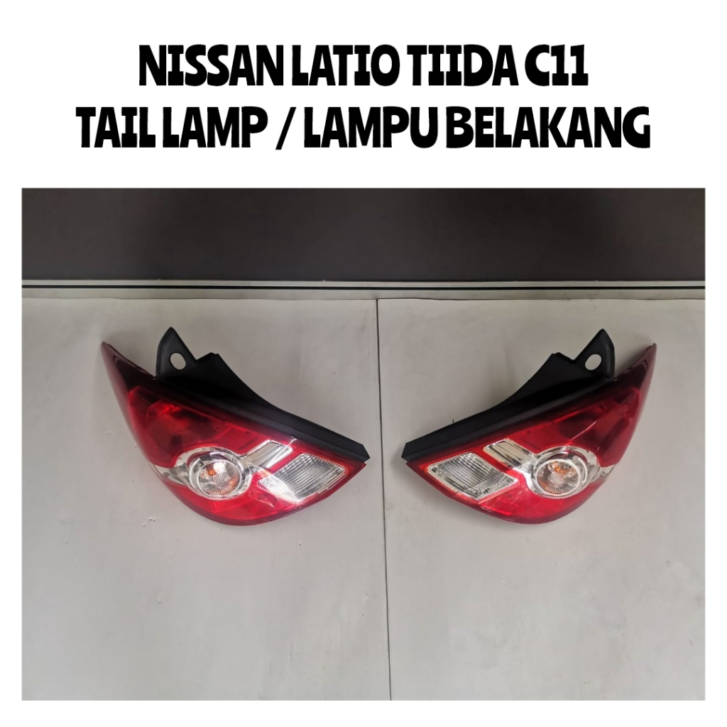 🇯🇵🇯🇵 Tail Lamp / Light Nissan Latio Tiida C11 2007 - 2015 NFL Tail Lamp ...