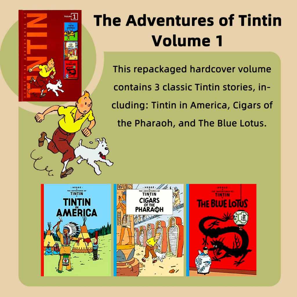 TINTIN COLLECTION -THE ADVENTURES OF TINTIN by Herges (TinTin Comic ...