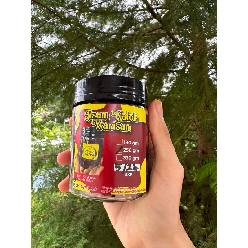 Asam Katok Botol ( 250gram Saiz botol 8.6cm ) | Shopee Malaysia