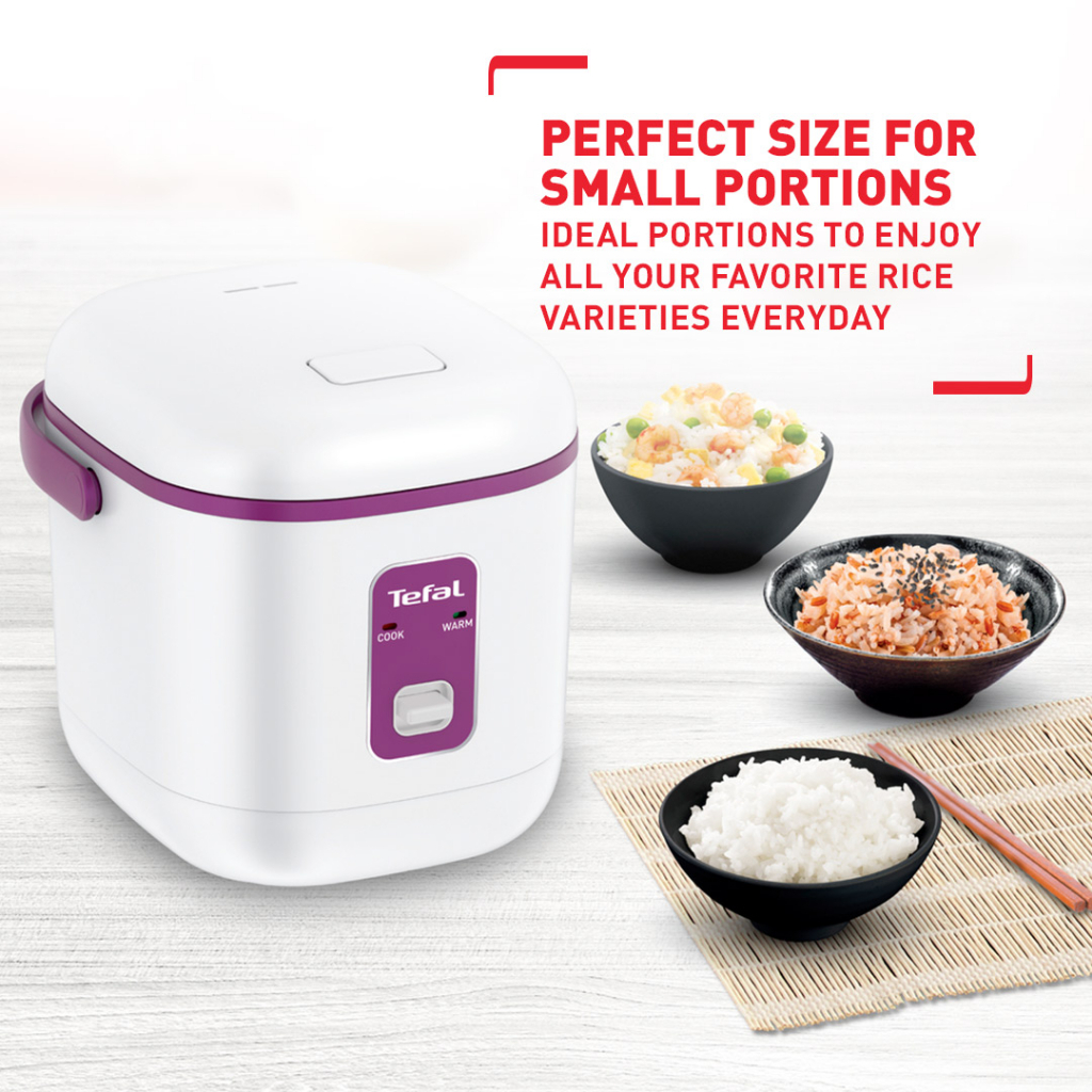 Tefal Mini Mechanical Rice Cooker 0.4L (RK1721) | Shopee Malaysia