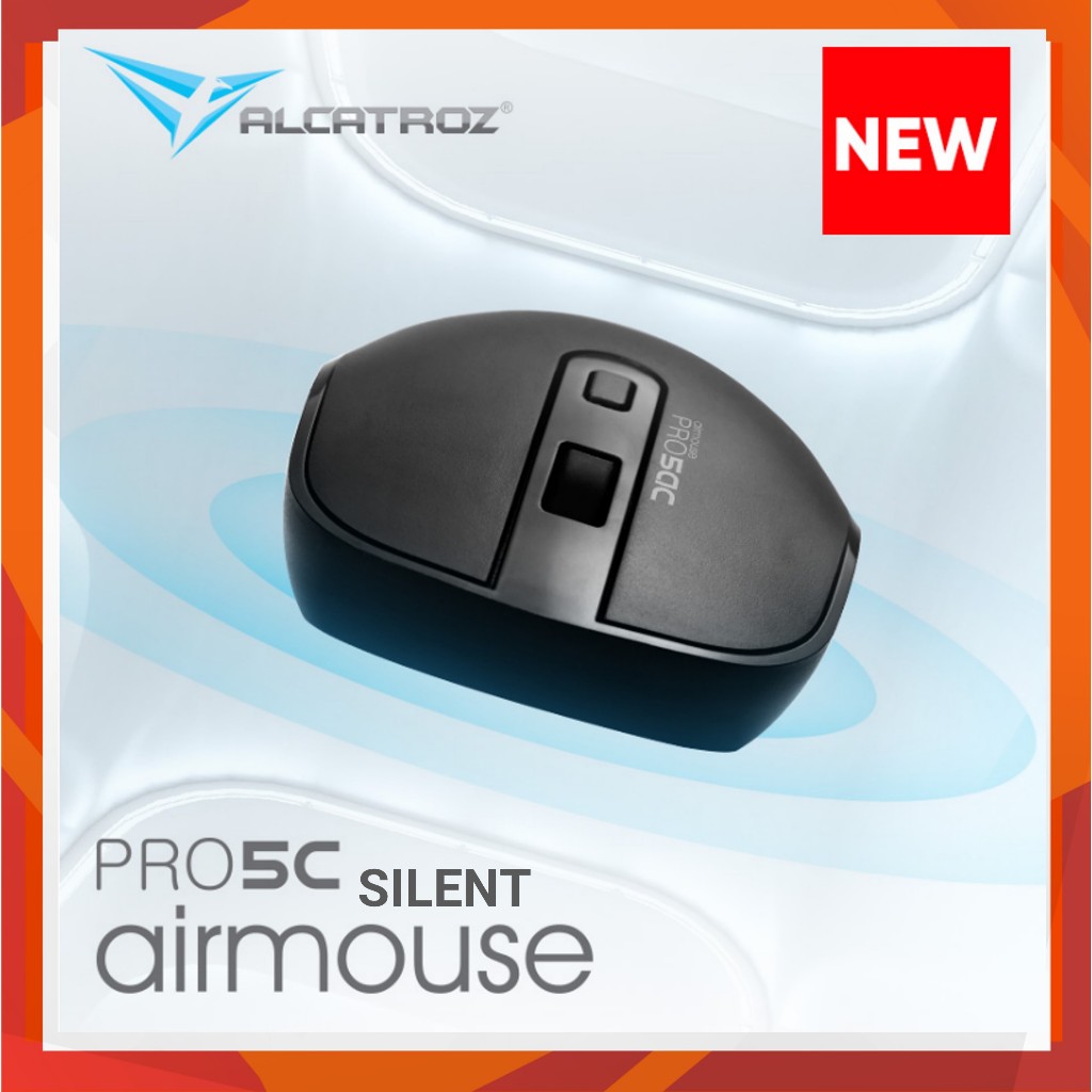 AIRMOUSE PRO 5C SILENT CLICK WIRELESS MOUSE | 2.4G WIRELESS | TYPE C ...