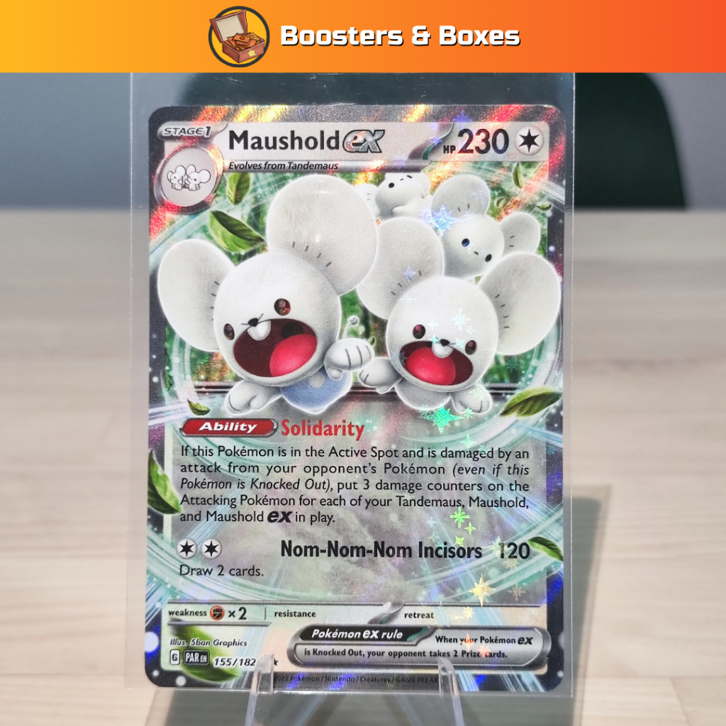Maushold ex (155/182) [Scarlet & Violet: Paradox Rift] | Shopee Malaysia