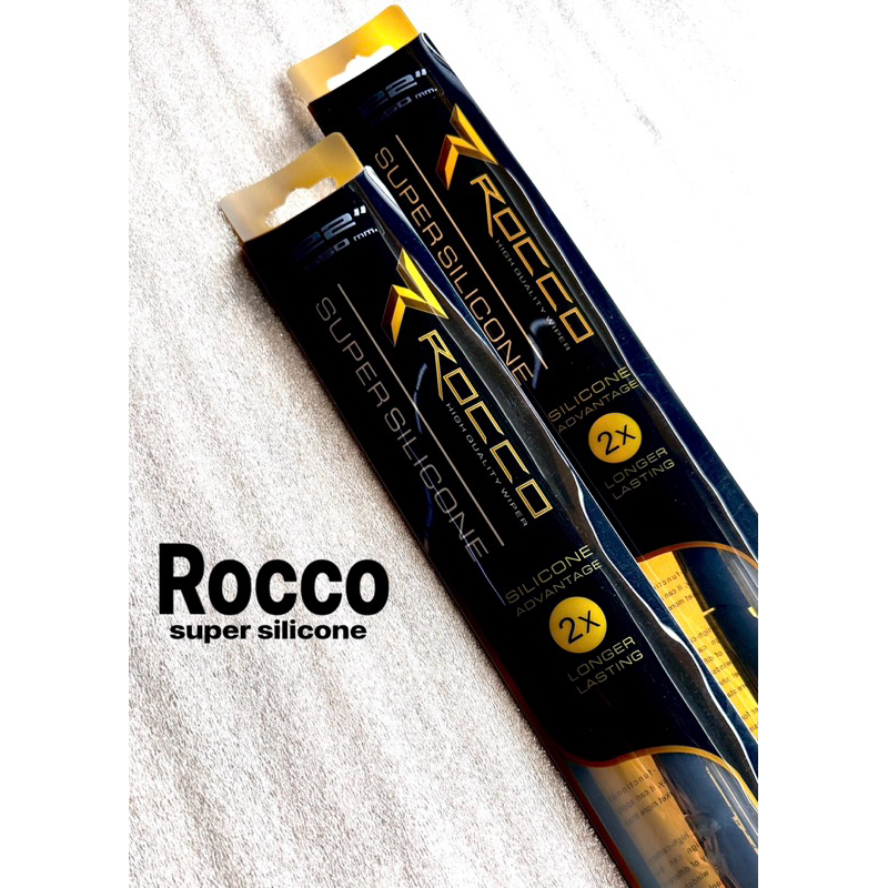 ROCCO Si-Tech Multi-Adapter Silicone Flat Wiper Blade (100% Original ...