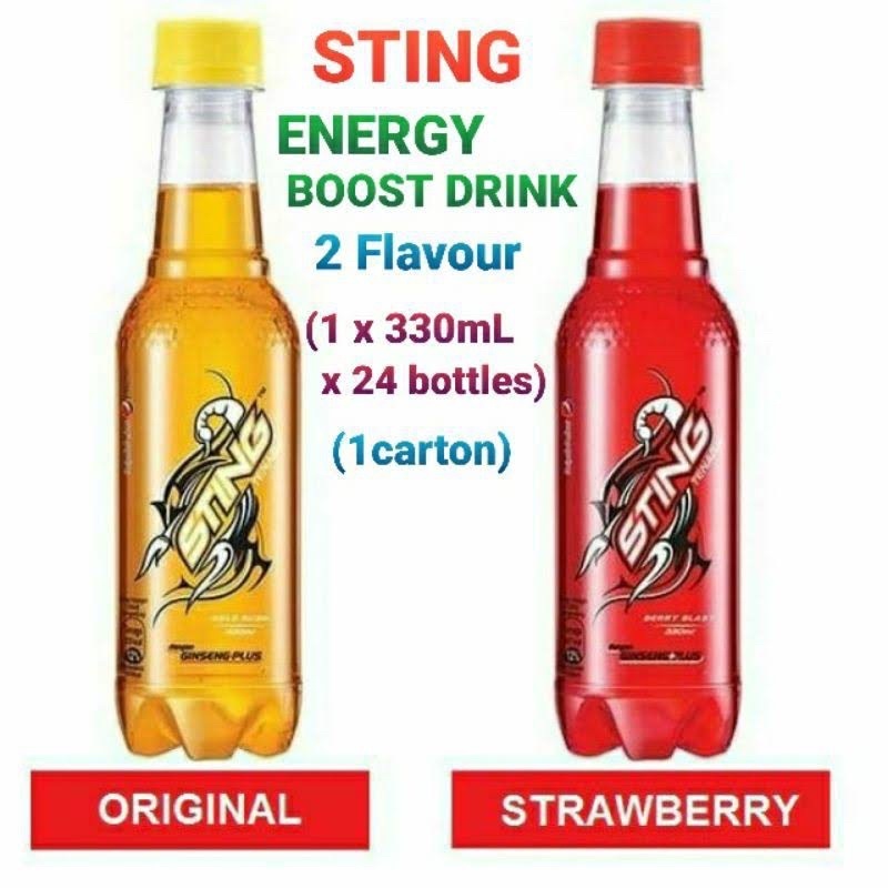 [TOP 1 SHOPEE] PEPSI Sting Energy Drink 330ml bottle - Nước tăng lực ...