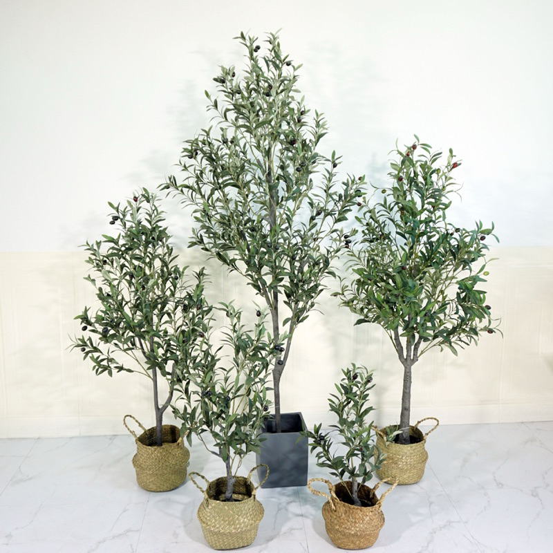 Pokok Viral Zaiton 90cm/120/160/- Olive Tree Artificial Premium Tree ...