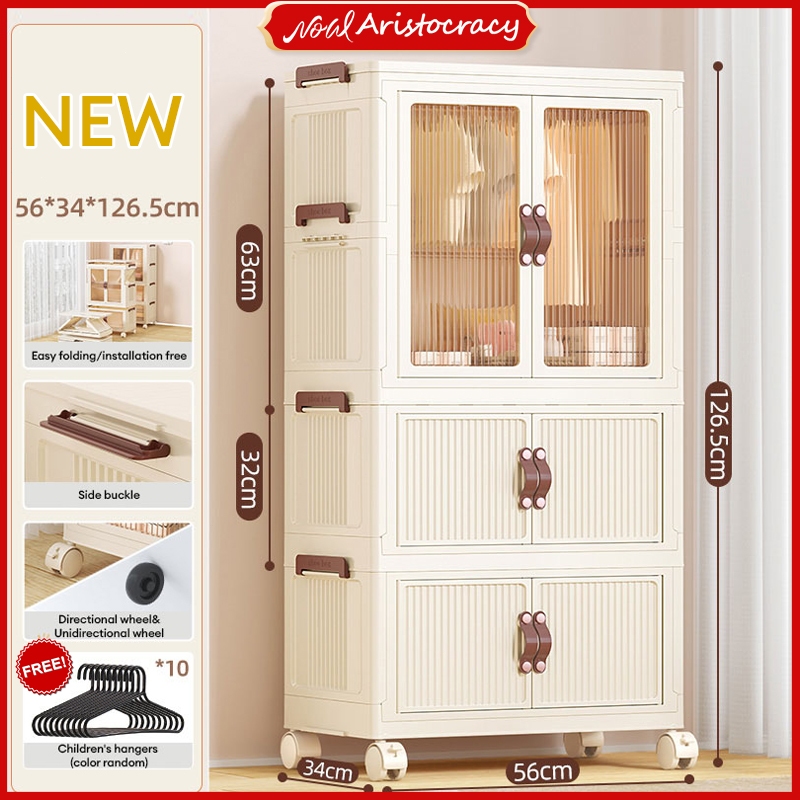 Almari Baju Baby Kids Children Wardrobe Clothes Organizer Storage ...