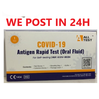 [READYSTOCK] ALLTEST COVID 19 Saliva Home Self Test Rapid Antigen Kit ...