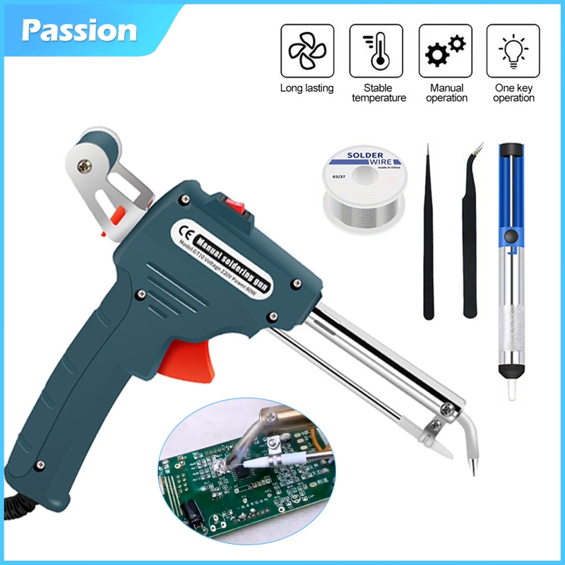 Electric Soldering Iron Hand-Held Externally Heating 220V 60W Fast ...