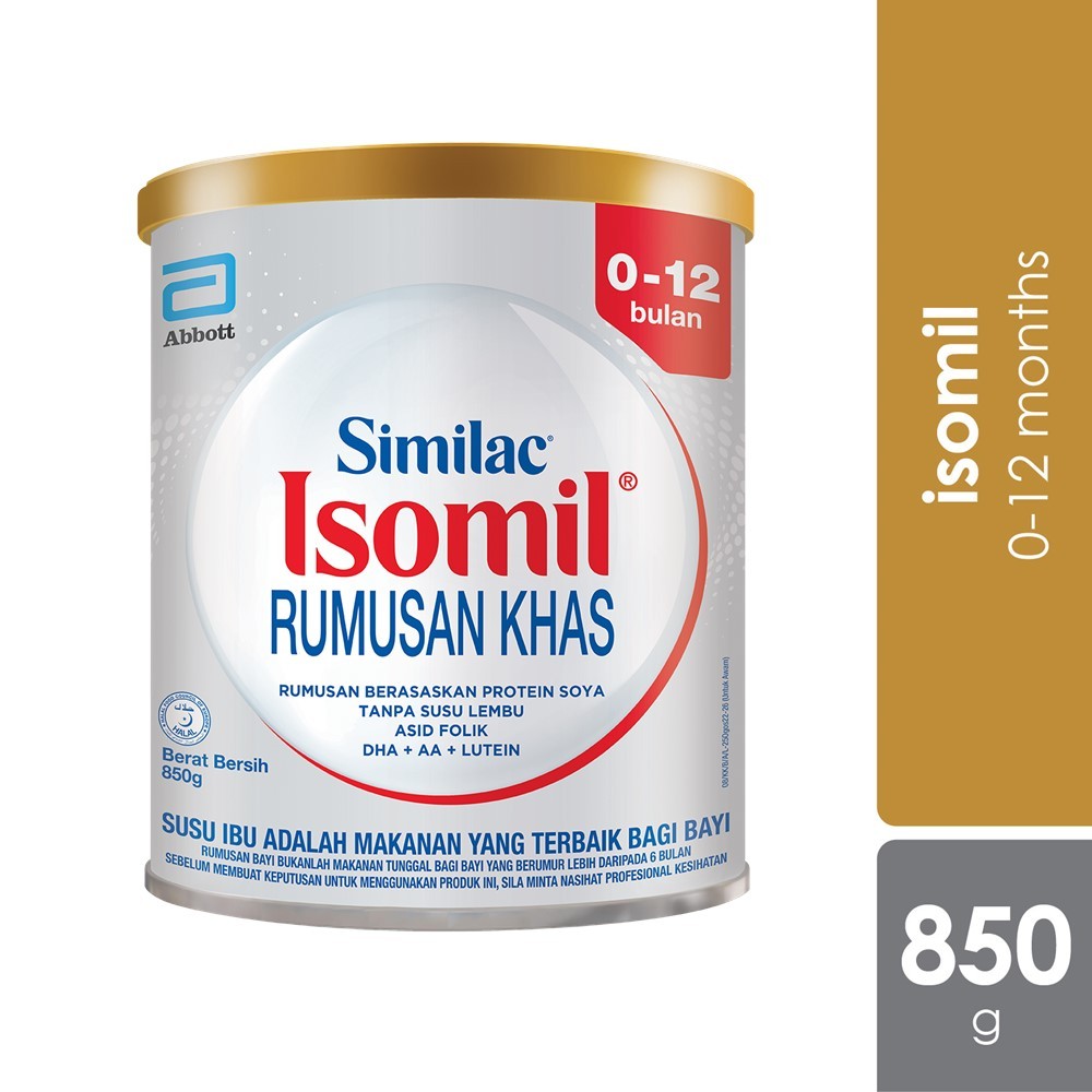 similac Isomil 0-12 Months 850g Exp;;09 To 12-2025-2026 | Shopee Malaysia