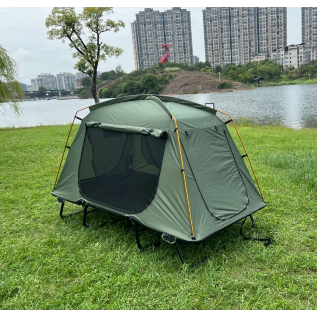 new Outdoor Standing Camping tent Waterproof Khemah camping murah kemah ...