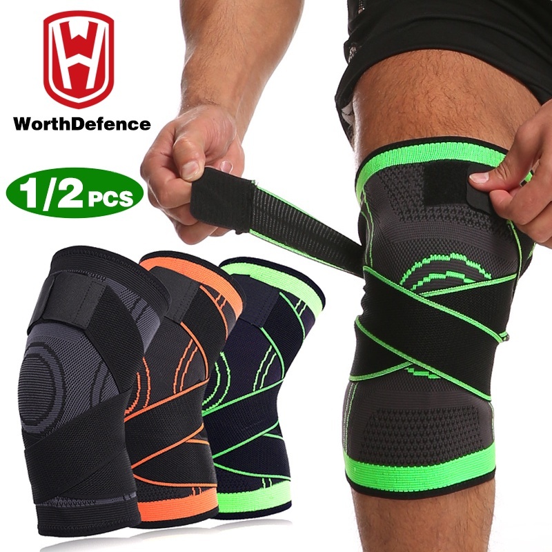 1Pc Knee Pad Breathable Knee Guard Protector Support Brace Pad Single ...