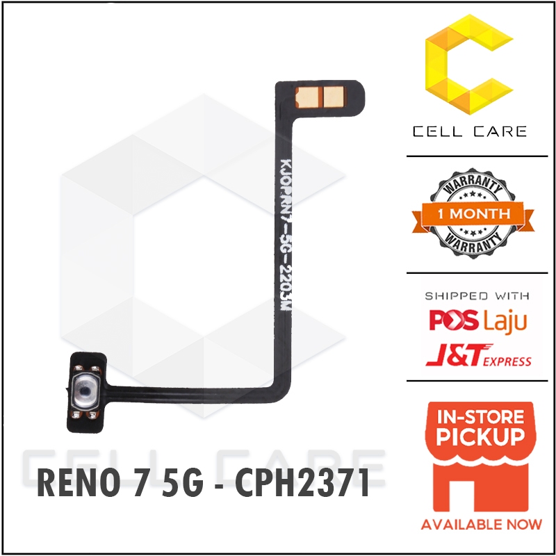 CellCare Power On Off Ribbon Flex Cable Compatible For RENO 7 5G ...