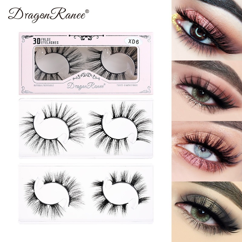 Dragon Ranee 3D Long & Curl Makeup Fake Eyelashes | Shopee Malaysia