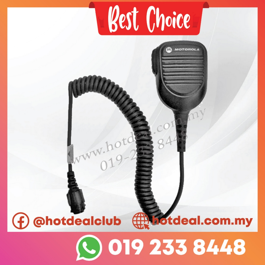 Ptt palm mic motorola m5052a or Moto M8268 XPR4300 XPR4500 XTL 5000 ...