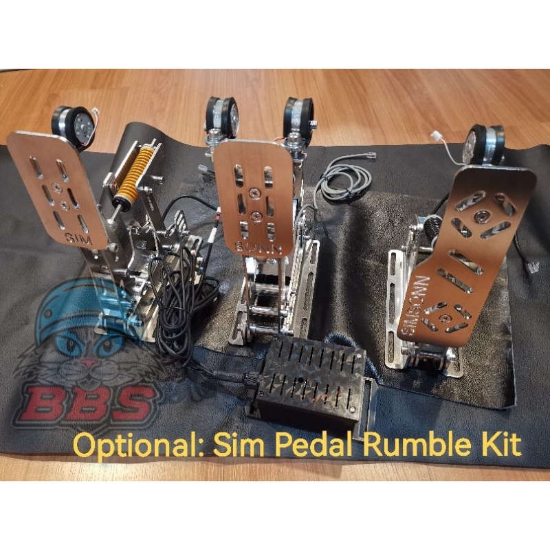 [PROMO!] SIMSONN PRO LOAD CELL PEDALS SIM PEDAL FOR SIM RACING USB PC ...