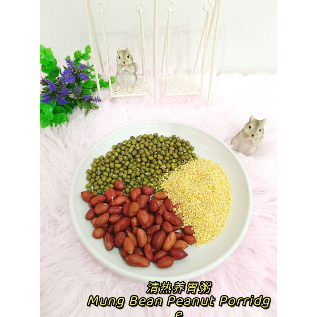 老妞 MZ-1 清热养胃粥 Mung Bean Peanut Porridge 豆浆机 破壁机料包 破壁机料理包 食谱 Hight Speed Blender 代餐 健康餐 早餐 ...