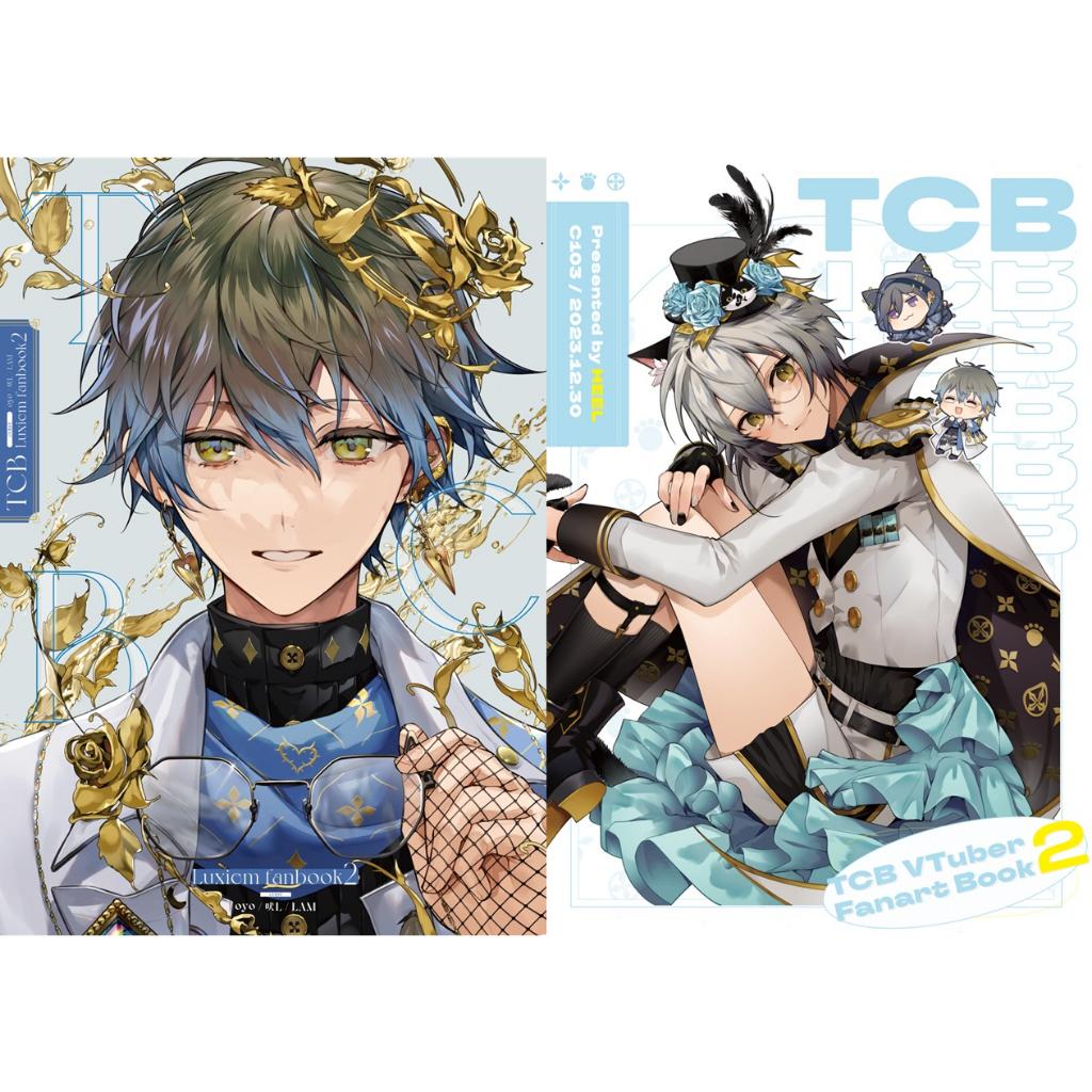 [Ready Stock] Unofficial TCB Luxiem Fan Book vol.2 + TCB Vtuber BOOK | Shopee Malaysia