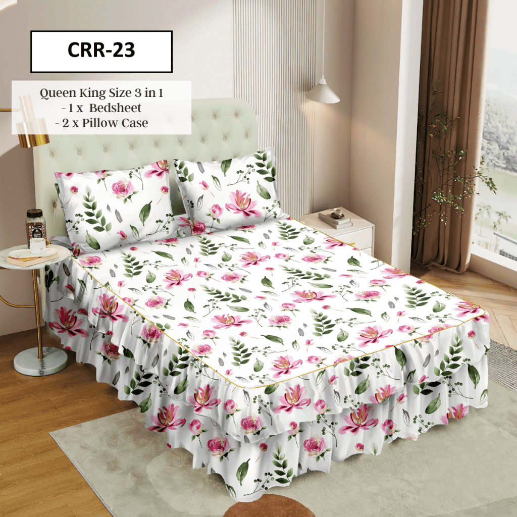 Cadar Bedsheet 3 in 1 Ropol Beropol Pengantin Patchwork Set Puteri ...