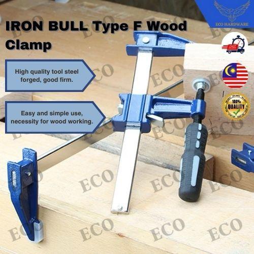 IRON BULL F Sliding Bar Clamp Germany Type F Clamp Pengapit Kayu ...