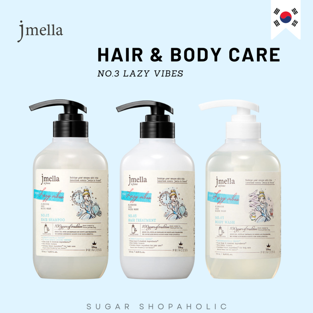 Jmella In France Disney No.3 Lazy Vibes Hair Shampoo / Hair Treatment ...