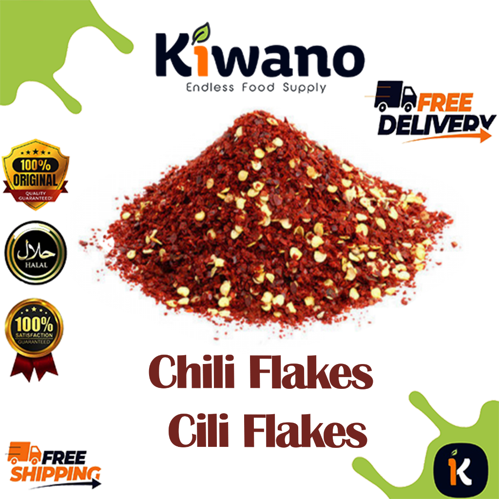 Chili Flakes - Cili Flakes 📢📢 (100g _250g_500g) | Shopee Malaysia