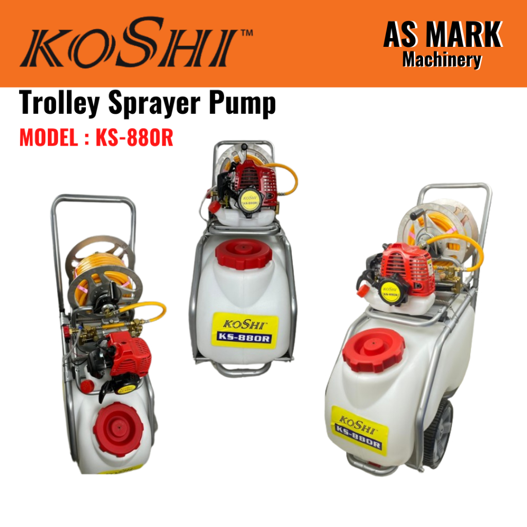 KOSHI KS-880R / KABA KB-1000A TROLLEY SPRAYER PUMP RACUN | Shopee Malaysia