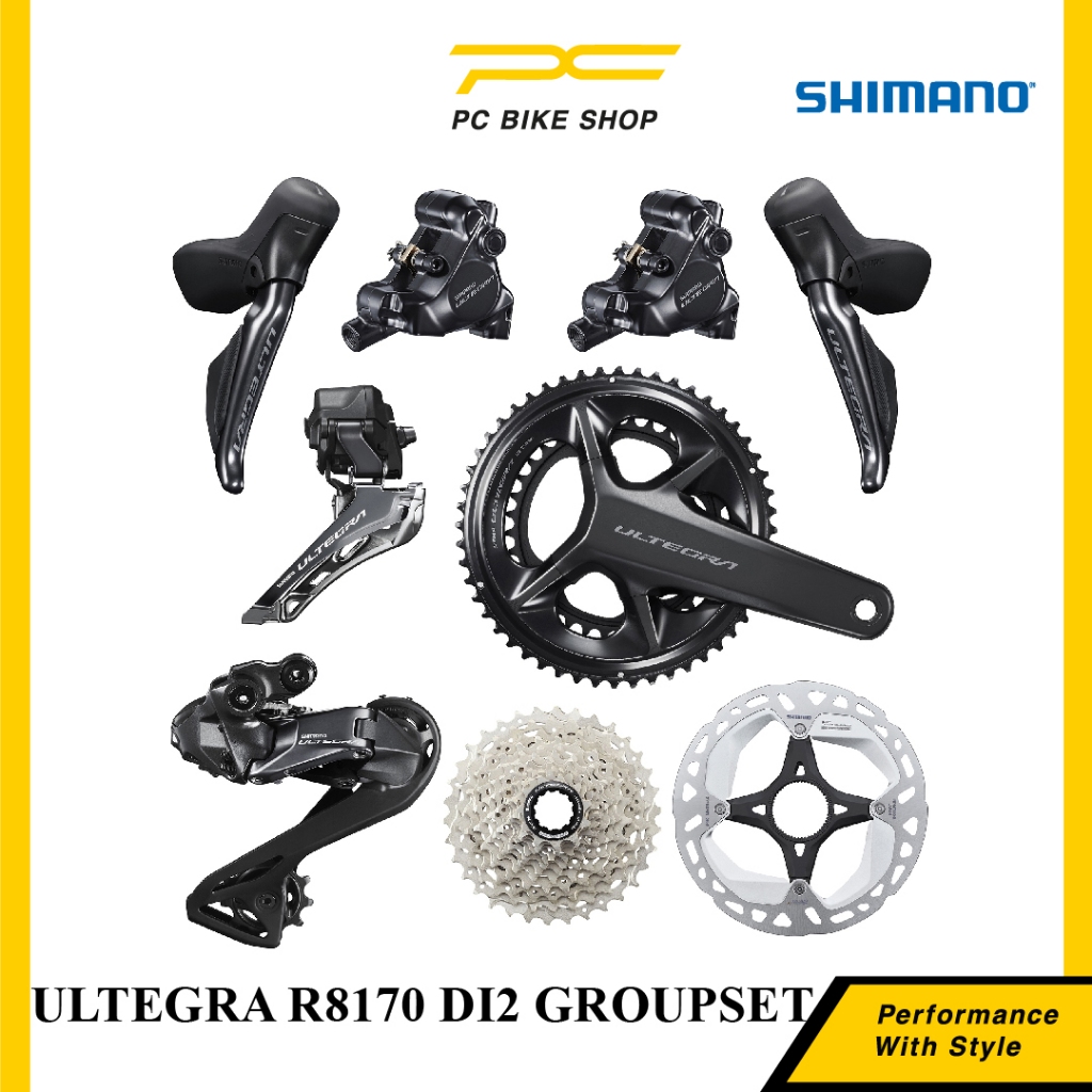 SHIMANO ULTEGRA DI2 R8170 12 SPEED GROUPSET | Shopee Malaysia