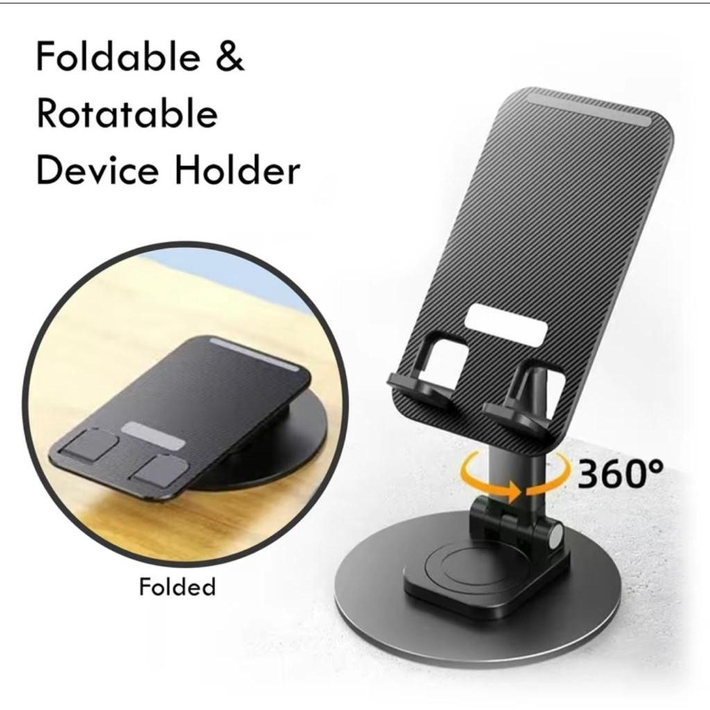 NEW 360 FOLDABLE & ROTATABLE PHONE HOLDER FOLDING LIFTING BRACKET ...