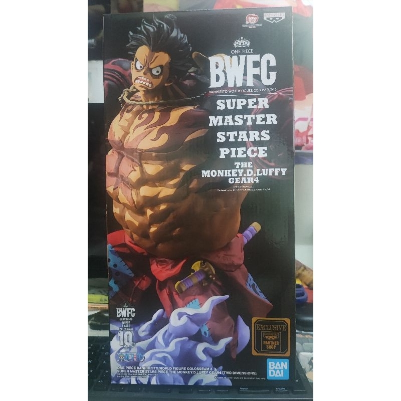 (Original) BWFC SMSP Monkey D Luffy Gear 4 White Sticker 白证 | Shopee ...