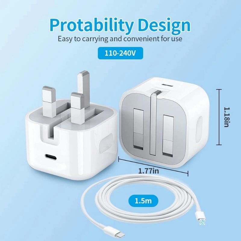 USB-TYPE-C 20W POWER ADAPTER. | Shopee Malaysia