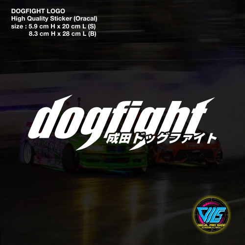 DOGFIGHT Sticker / Decal (High Quality Sticker) | Shopee Malaysia