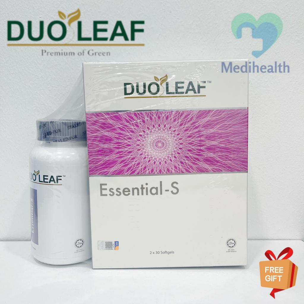 DUOLEAF Essential-S Softgel 2 x 30's + free 30's | Shopee Malaysia