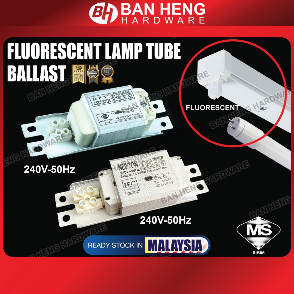 FL BALLAST 18W-20W / 36-40W (SIRIM) | Shopee Malaysia