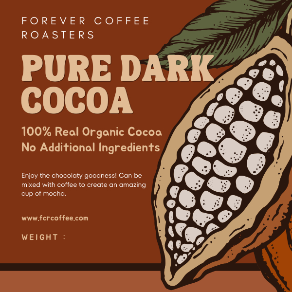 100% Pure Dark Cocoa Powder (UNSWEETENED) | Shopee Malaysia