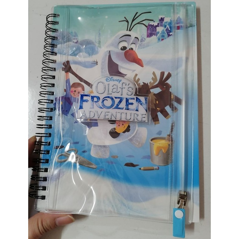 Original Disney Olaf's Frozen Adventure Wire-O A5 Notebook with ...
