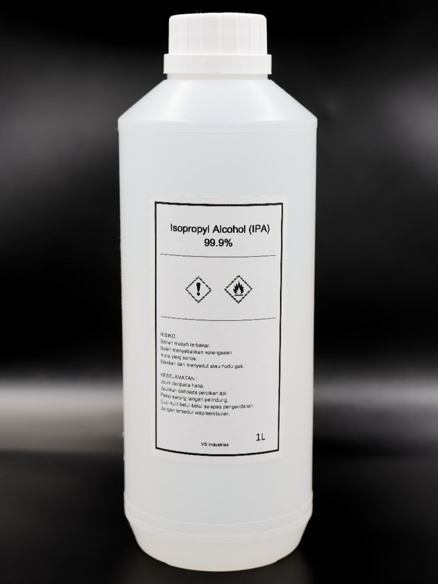 Isopropyl Alcohol 99.9% IPA 1L | Disinfectant | Solvent | Shopee Malaysia