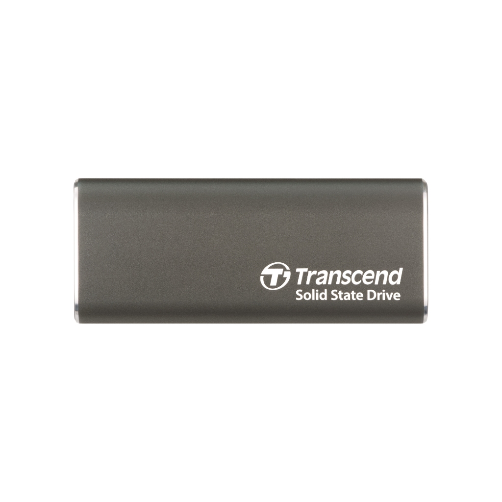 Transcend ESD265C Portable SSD USB 10Gbps,Type C (Iron Gray) - 500GB ...