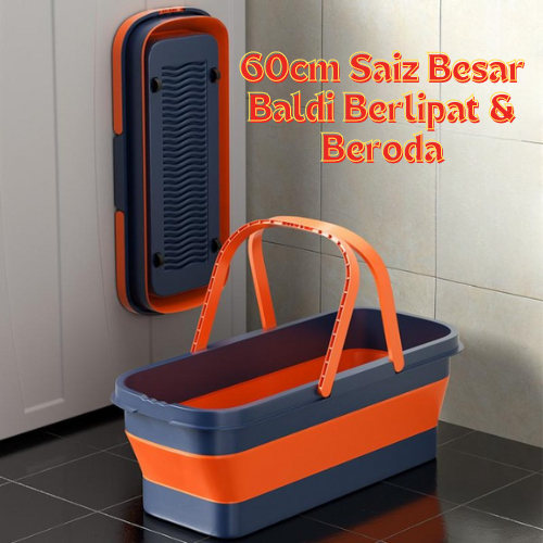 New Baldi Air Besar Boleh Lipat Collapsible Water Pail With Handle ...