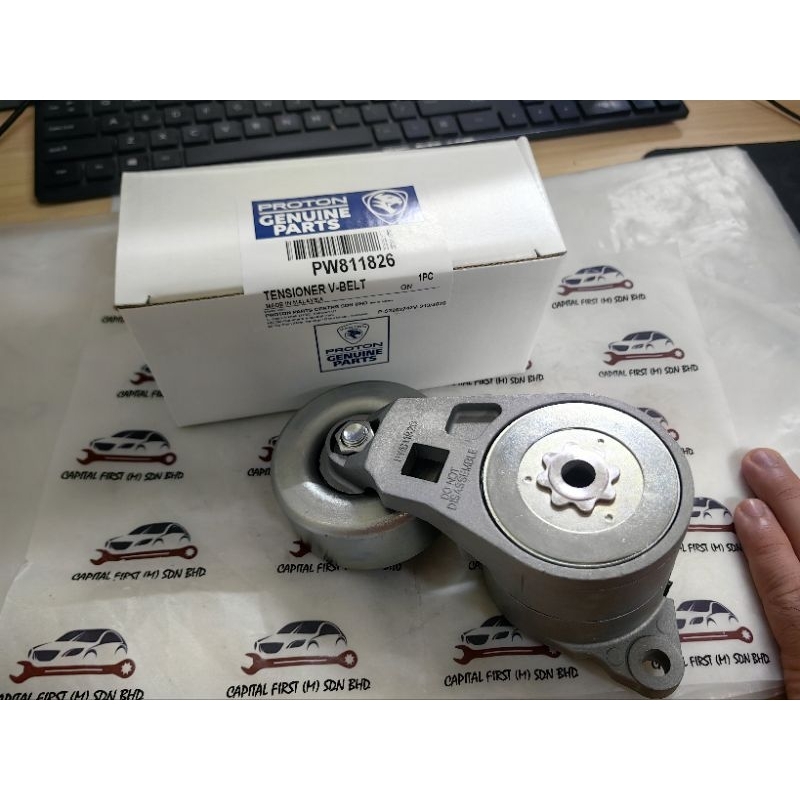 PW811826 PROTON FAN BELT TENSIONER GEN2 PERSONA EXORA CPS PREVE BLM OLD ...