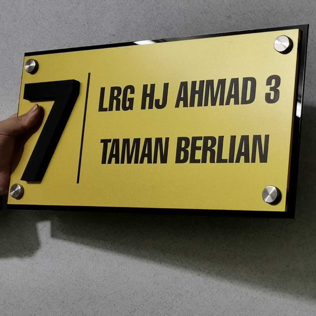 Morden house number, nombor rumah terkini | Shopee Malaysia