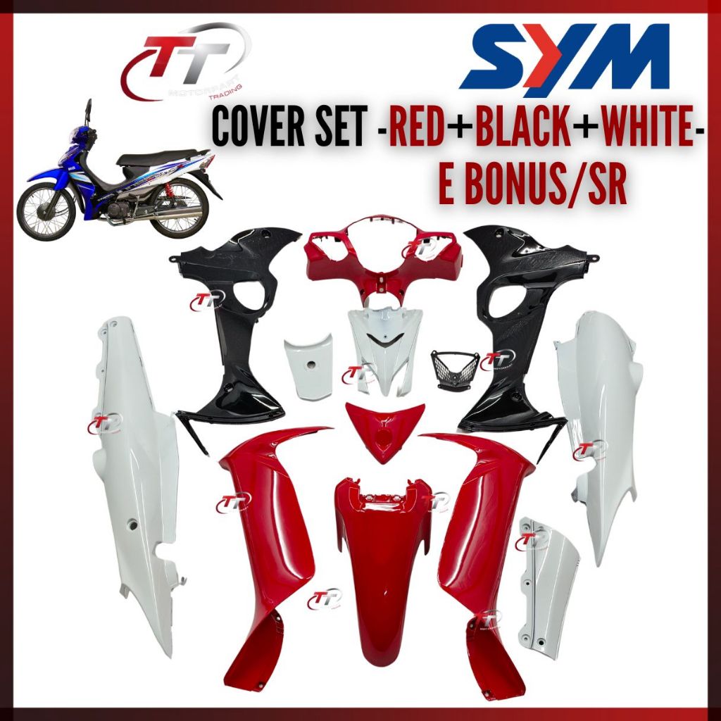SYM E Bonus Ebonus Bonus110 BONUS SR 110 SRBONUS Coverset BODY cover set CAVER SET KOVER ...