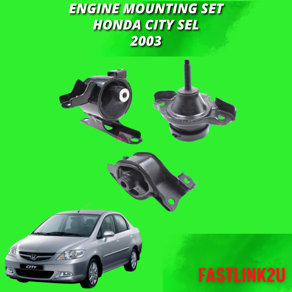 Honda City Sel Auto Tca Engine Mounting Kit Set 100% High Quality ...