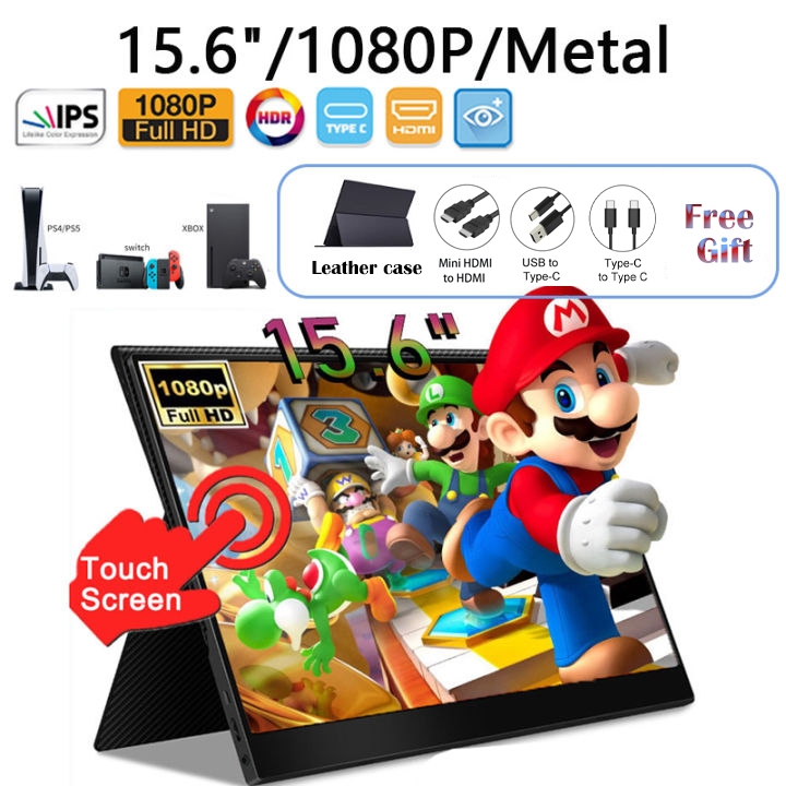 Portable Monitor Pc 15.6 Inch Nintendo Switch Ps4 75Hz 1080p Pc Expose ...