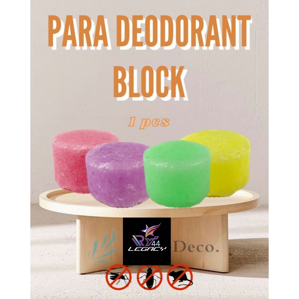 Para Block / Deodorant Block / Naphthalene Ball Toilet (Ubat Gegat Blok ...