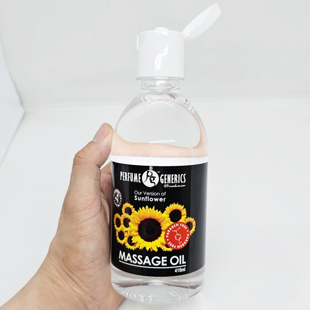 Pg Sunflower Massage Oil 410ml Minyak Urut Halal Dan Rambut Shopee Malaysia