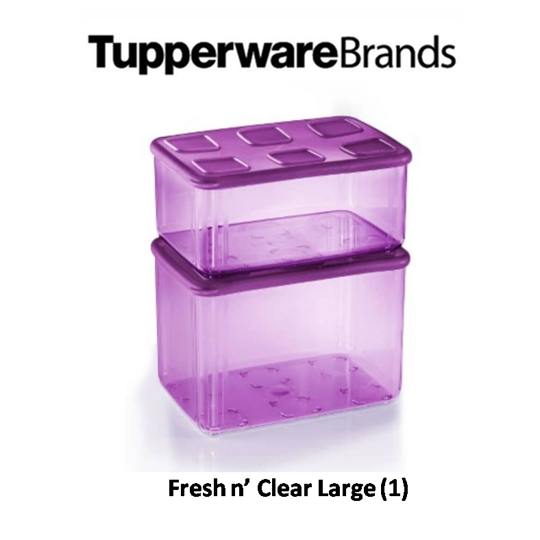 Tupperware Fresh n’ Clear Large (1) | Shopee Malaysia